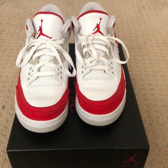 Shoes | Air Jordan 3 Retro Tinker University Red | Poshmark